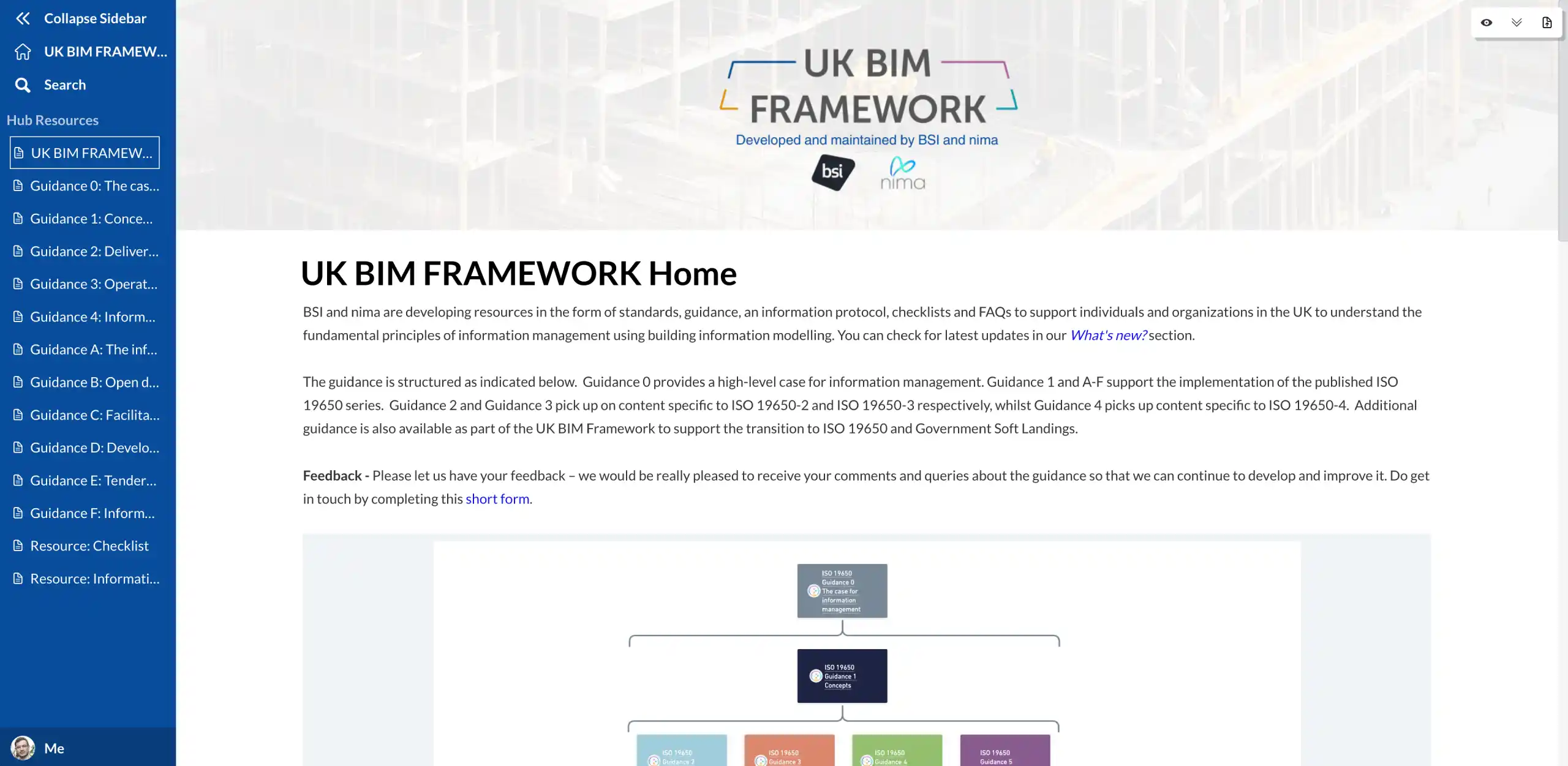 Morta: UK BIM Framework Guidance community hub